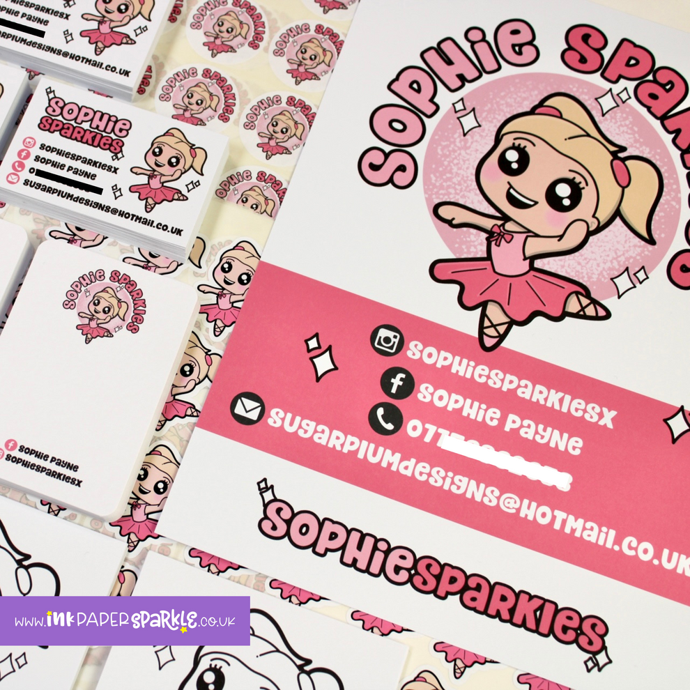 Stall Display Sign – Ink Paper Sparkle