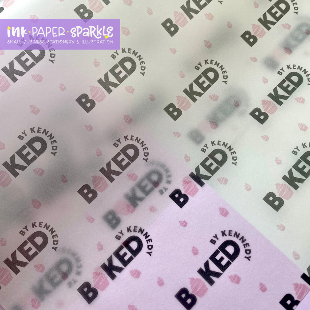 Logo Packaging Paper - Translucent – Ink Paper Sparkle